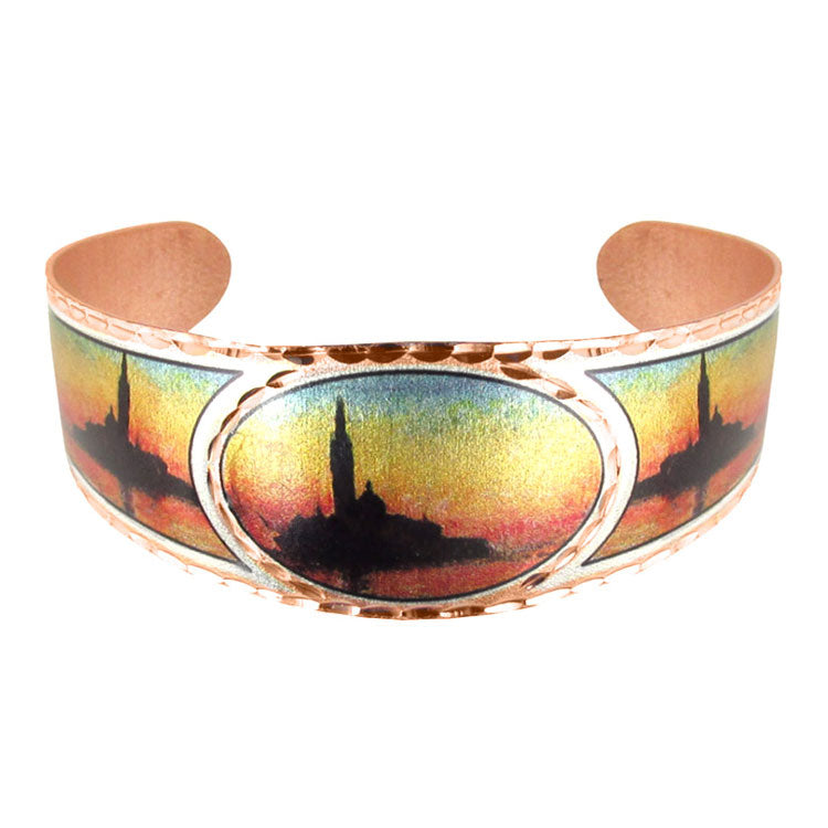 Monet Sunset in Venice Cuff Bracelet – ArtistGifts